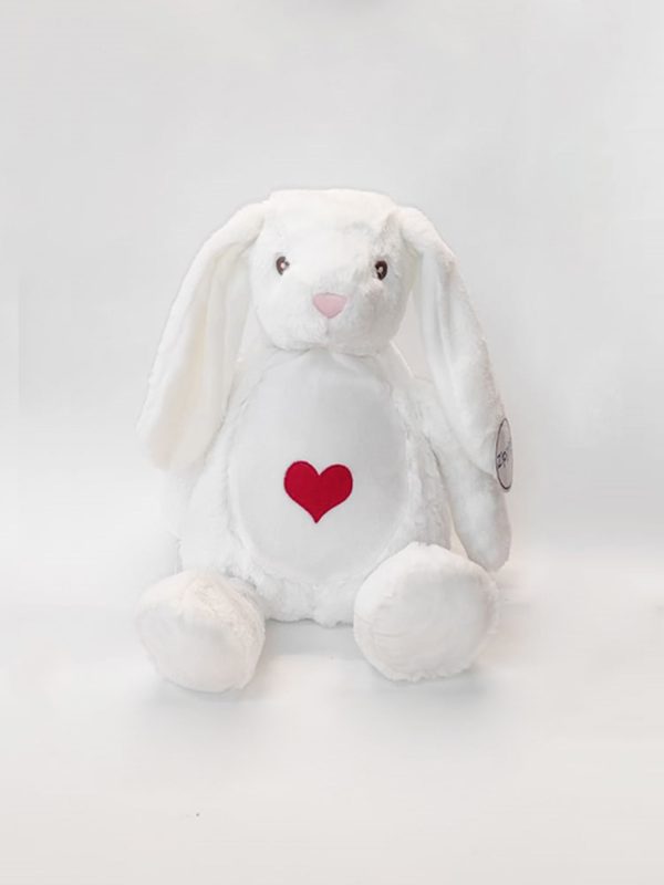 Plišani zec - bijeli 45cm | plisanimedo.hr