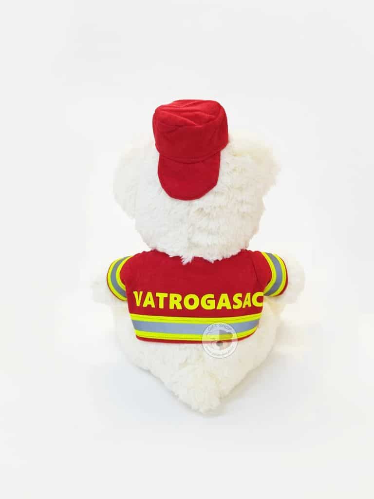 VATROGASAC - plišani medo 27cm u crvenoj uniformi | plisanimedo.hr
